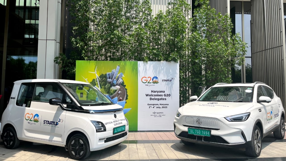 MG Motor India becomes official mobility partner for G20 Startup20 ...
