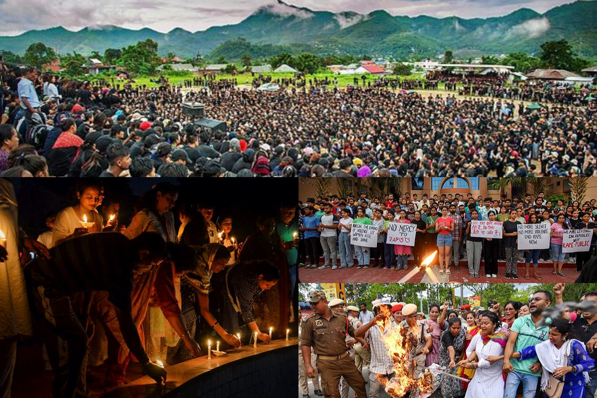 Manipur violence: Massive protests engulf the nation as people demand ...