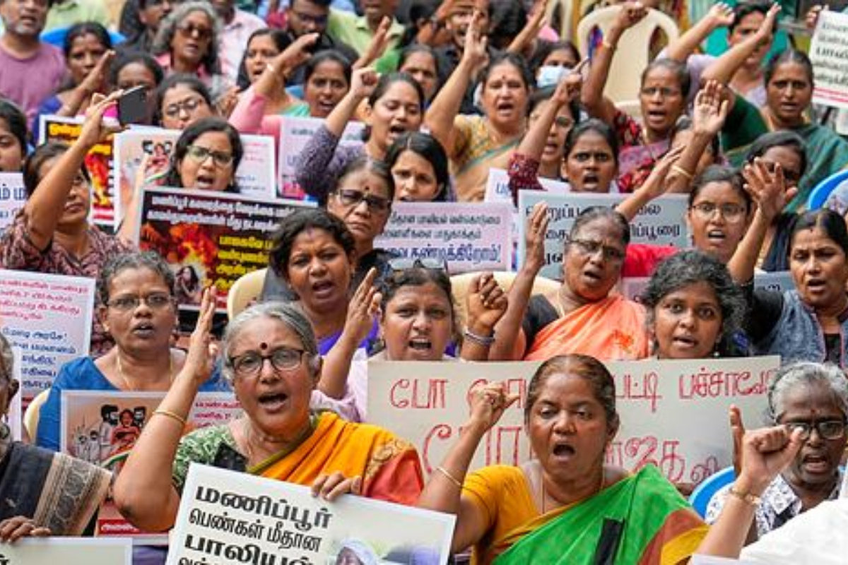 Manipur violence: Massive protests engulf the nation as people demand ...