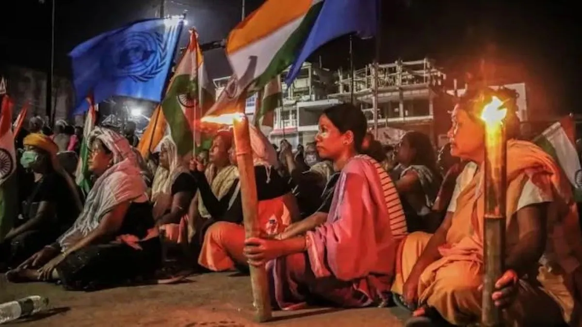 How fake news triggered a mob to strip women, parade them naked in Manipur - India News | The ...