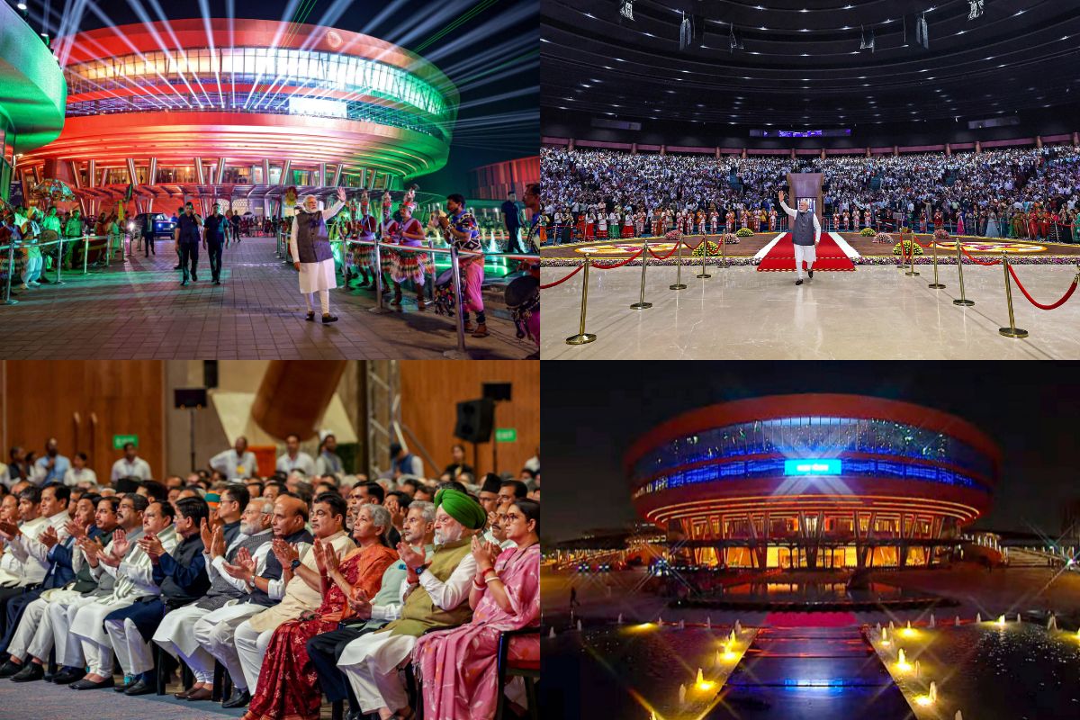 PM Narendra Modi attends inauguration ceremony of new ITPO complex ...