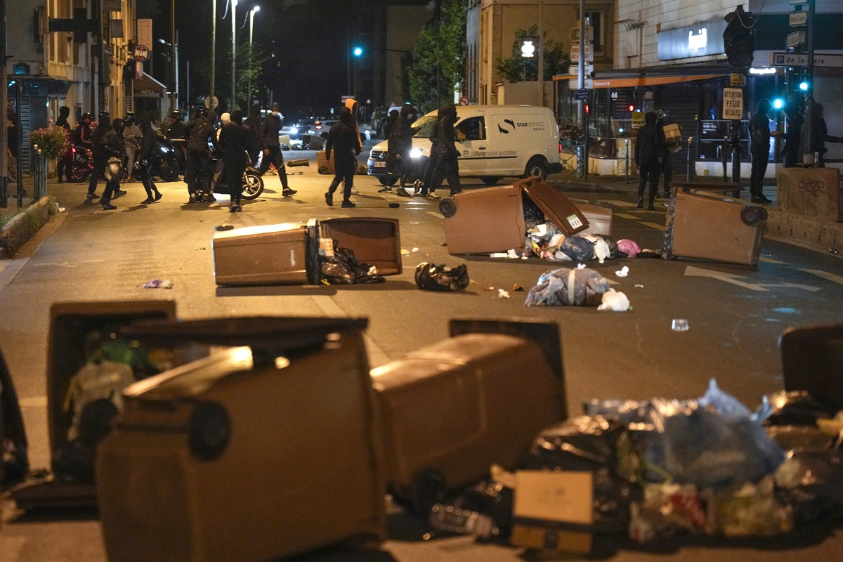 Protests sweep France! Violence persists as riots and looting spread ...