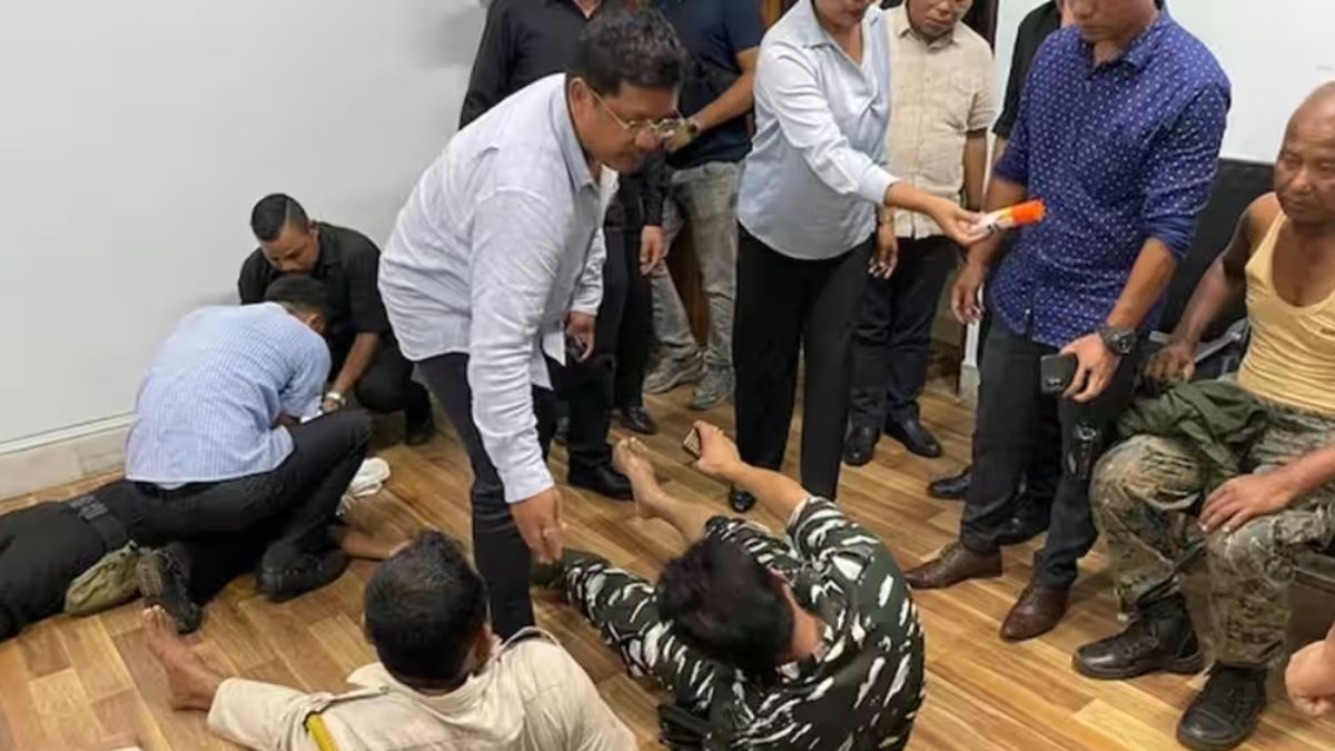 ‘Pre-planned conspiracy’: TMC leader, 20 others held for attack on Meghalaya CM Conrad Sangma’s ...