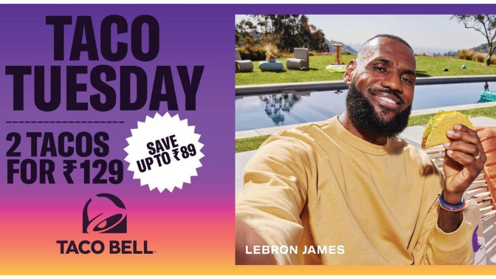 Taco Bell rolls out new campaign with LeBron James - Brand Wagon News ...