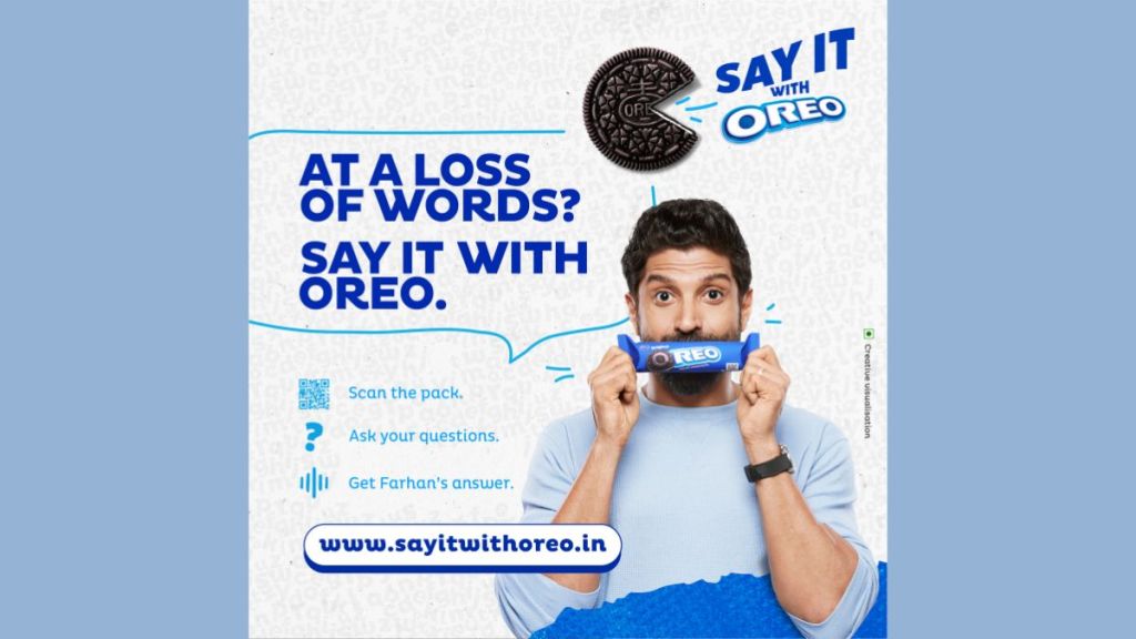 Oreo launches AI campaign 'Say It With Oreo' with Farhan Akhtar - Brand ...