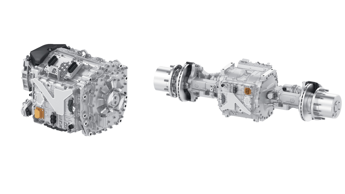 ZF showcases advanced axle drive systems for CVs, plans serial production in 2024 - Express ...
