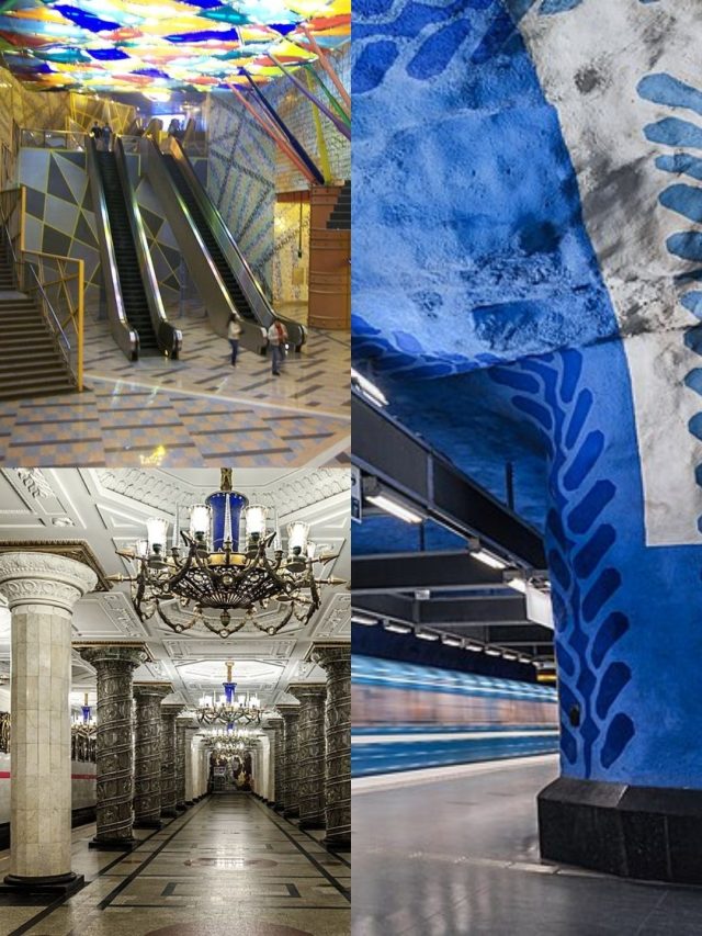 Most beautiful metro stations around the world - See images