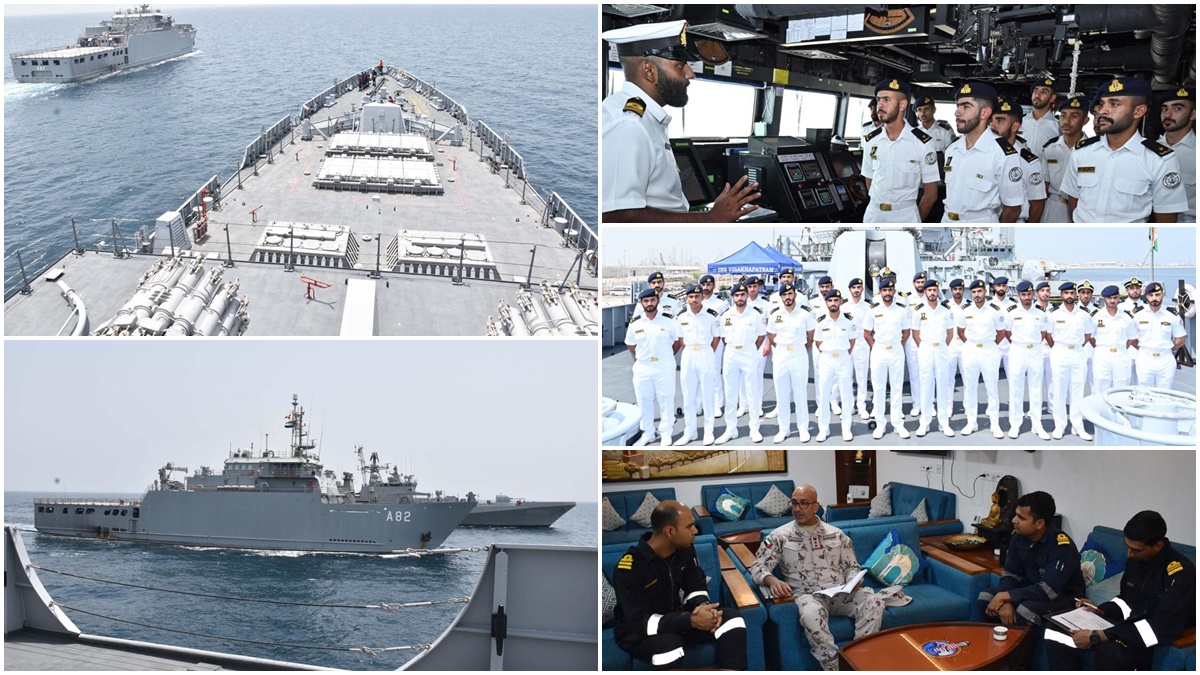 Strengthening Maritime Bonds: Indian Navy Engages in Bilateral Naval Exercise with UAE Navy ...