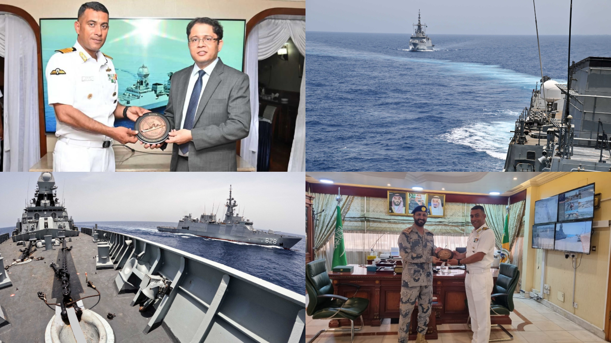 Strengthening Bonds: Collaborative Exercise with Royal Saudi Naval Ship ...
