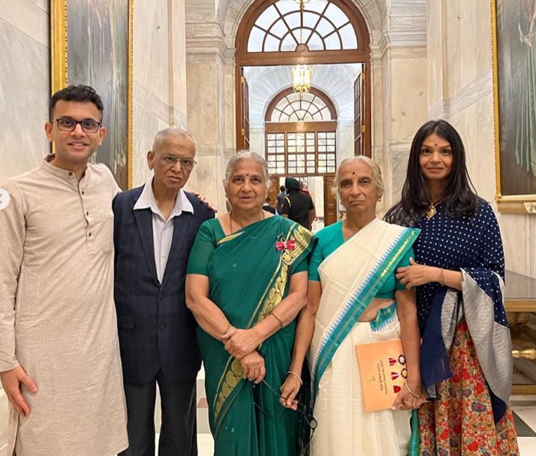 Meet Akshata Murty, the daughter of Sudha Murty, who is the first Lady ...