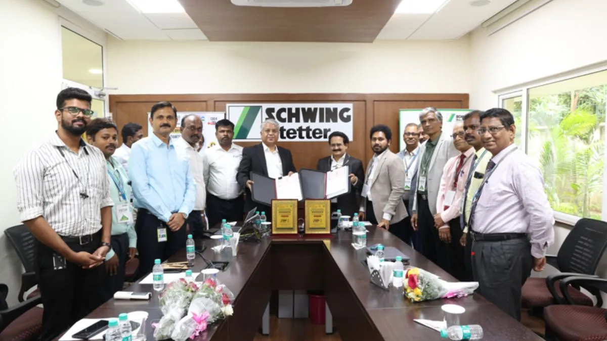 Schwing Stetter India Collaborates With Srm Easwari Engineering College To Offer One Year 