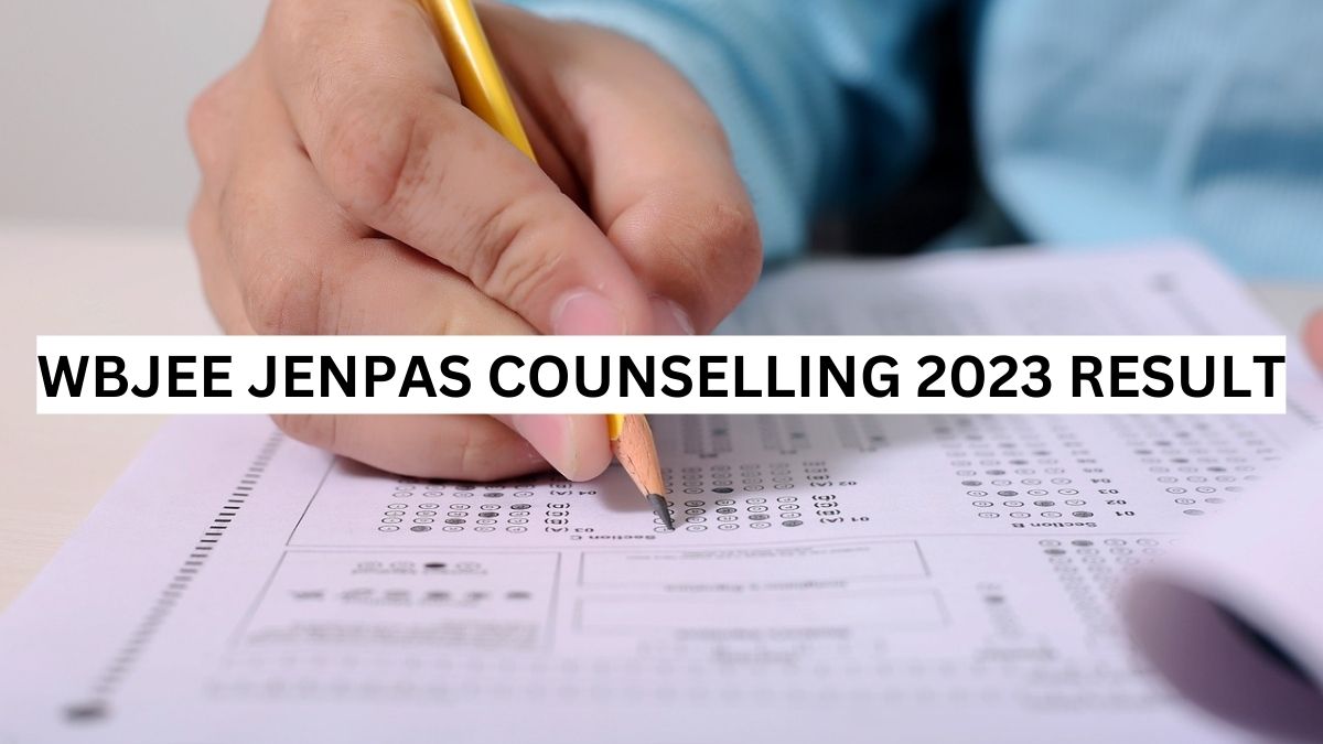 JENPAS UG seat allotment result 2023 releases today; check details here on wbjeeb.nic.in ...