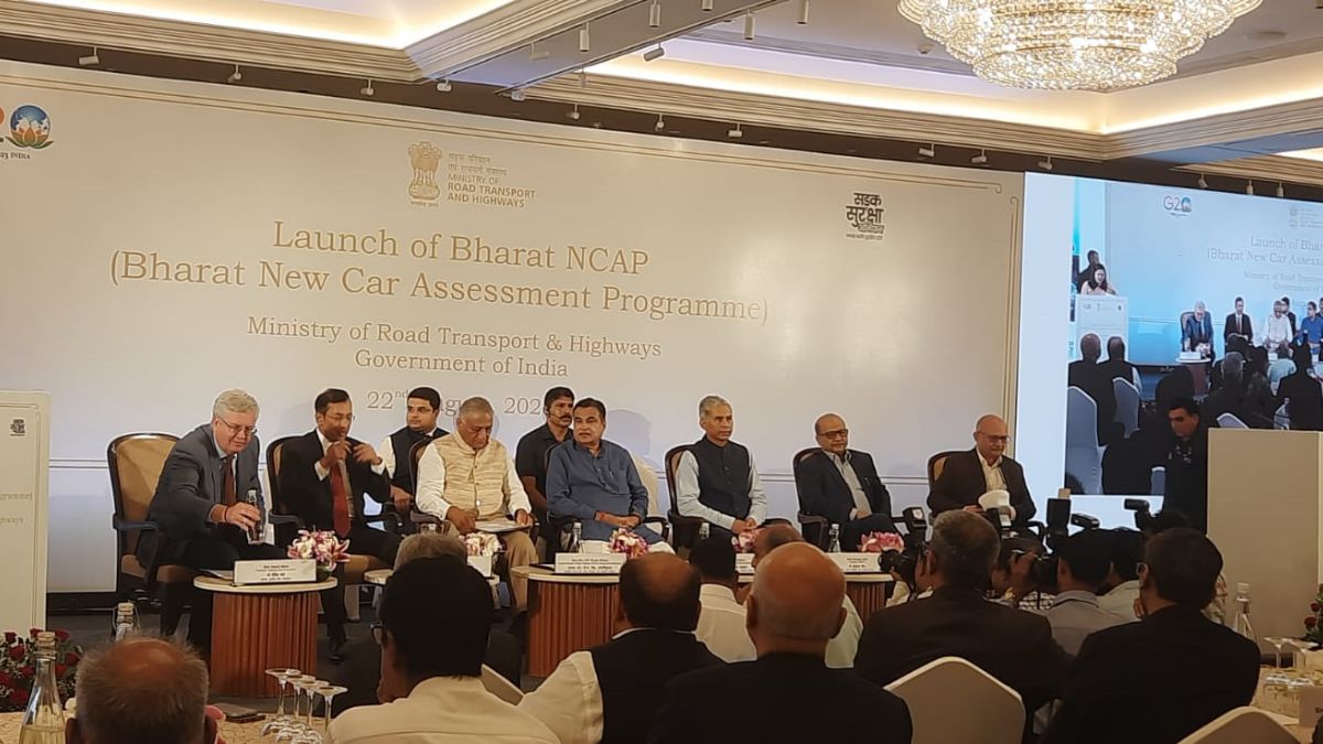 Live: Bharat New Car Assessment Programme (Bharat NCAP) India launch ...