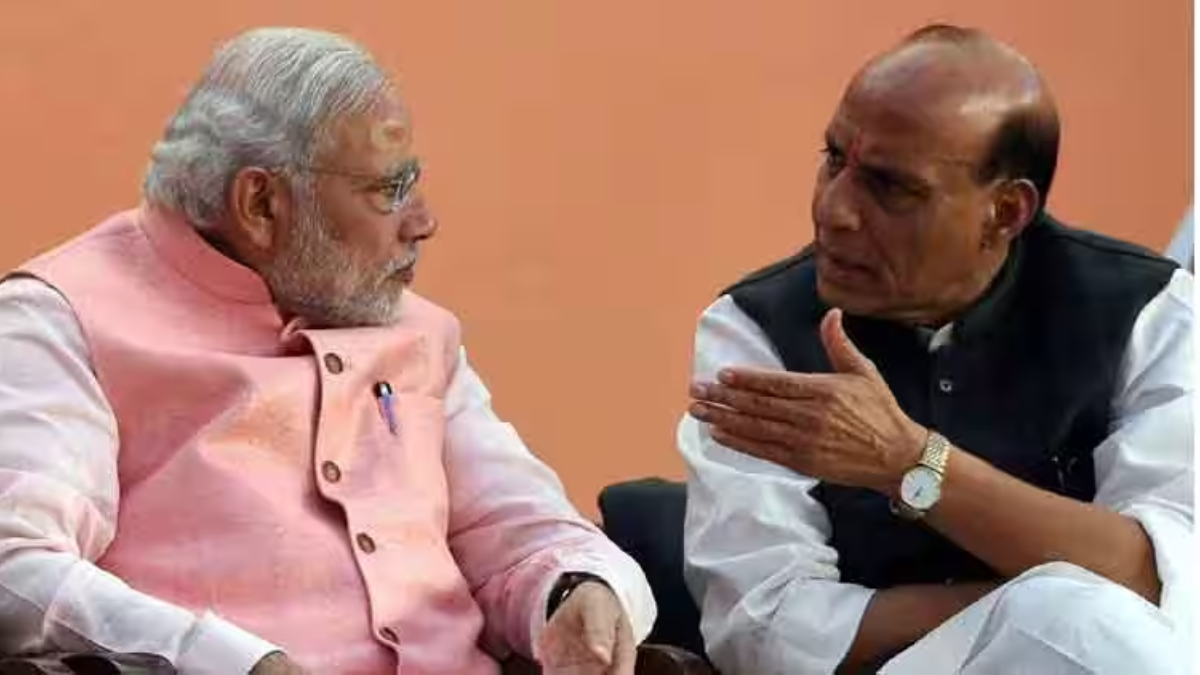 Prime Minister Narendra Modi holds meeting with Rajnath Singh, Pralhad ...