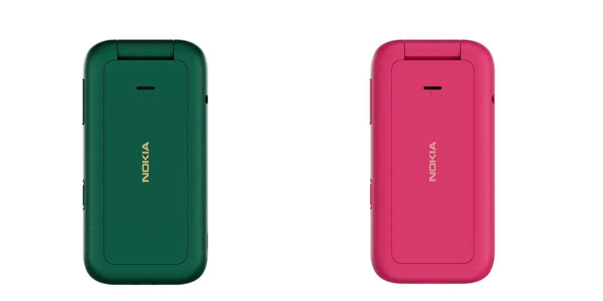 Nokia 2660 Flip Phone now available in Pop Pink, Lush Green colour ...