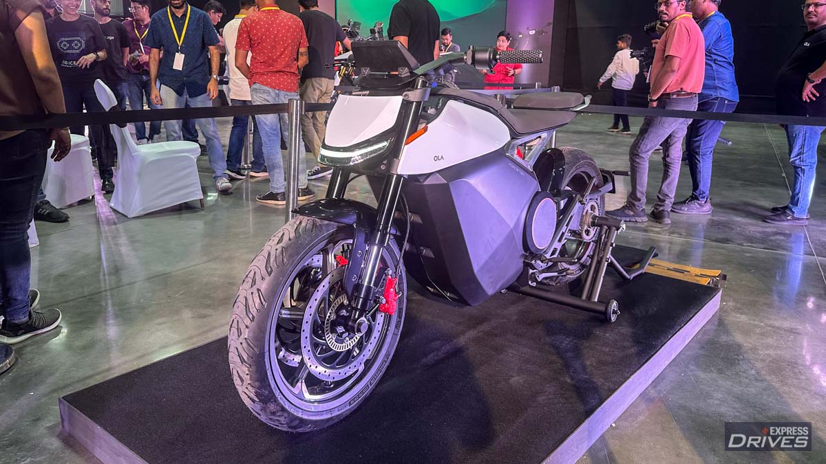 Ola showcases 4 electric motorcycles - Electric Vehicles News | The ...
