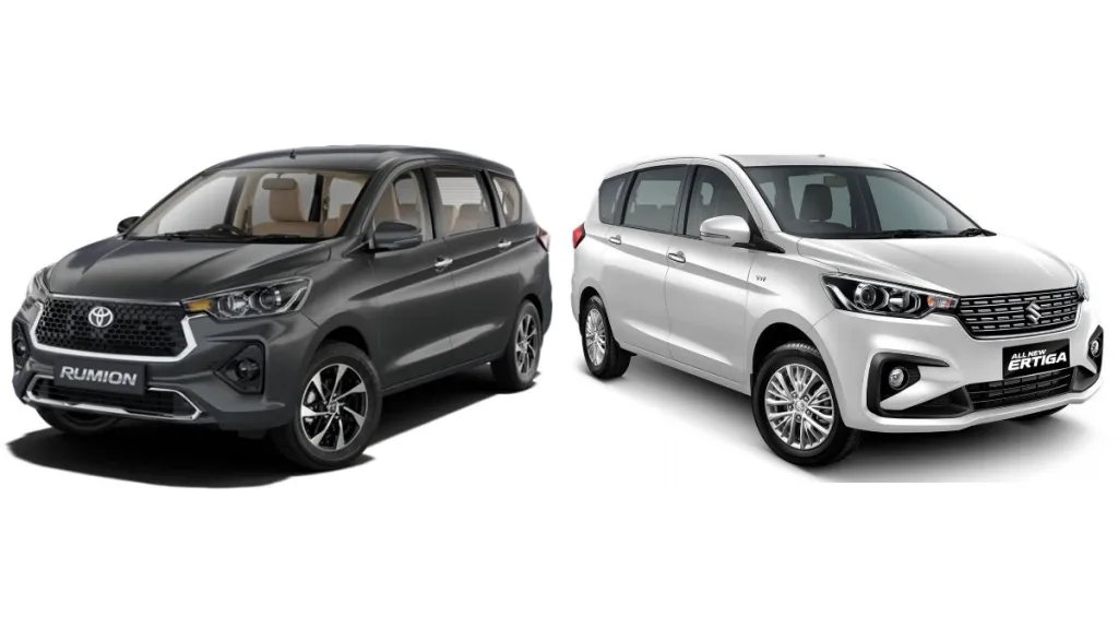 Toyota Rumion vs Maruti Suzuki Ertiga: Prices, Variants, Specs, Features - Car News | The ...