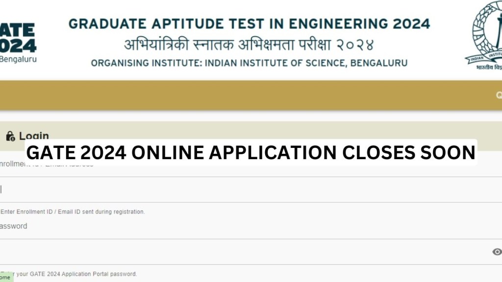 GATE 2024 Online Application: When is the last date to register on ...