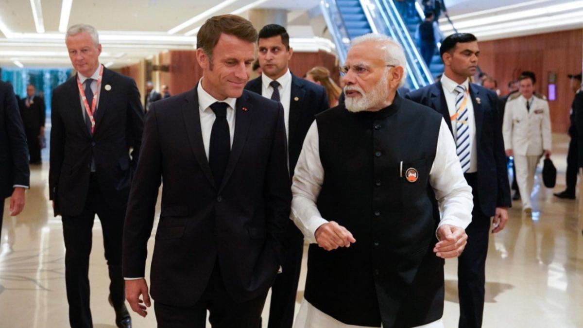Modi and Macron Forge Stronger Defence Ties and Ambitious Goals ...