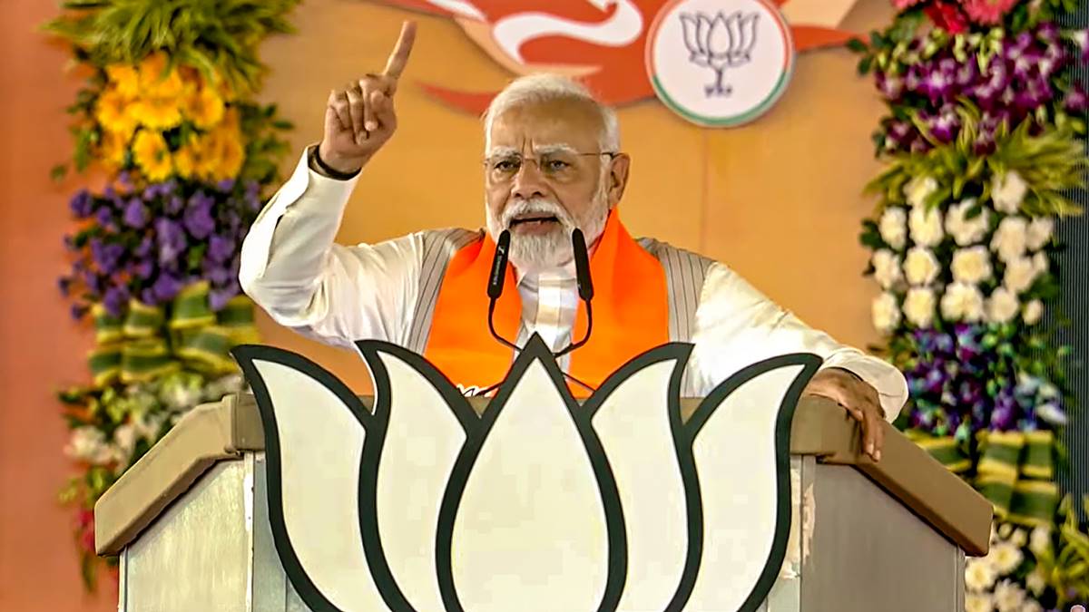 'Urban Naxals running Congress': PM Modi opens BJP's MP campaign with ...