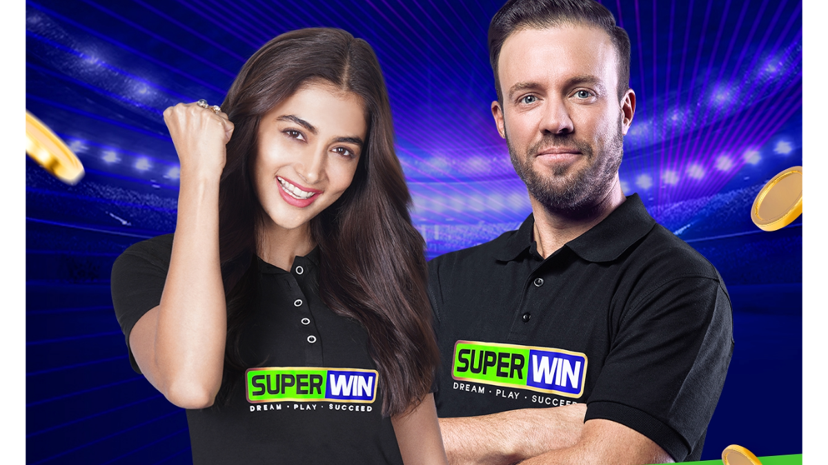 SuperWin onboards AB de Villiers and Pooja Hegde as brand ambassadors - Brand Wagon News | The ...
