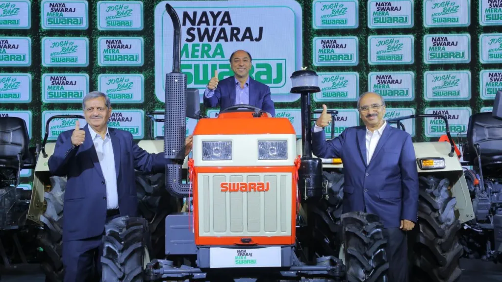 Swaraj unveils new range of 40 to 50 HP tractors - Express Mobility ...