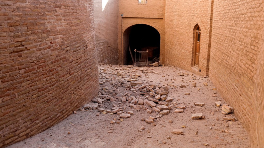 Powerful earthquake shakes west Afghanistan a week after devastating quakes hit same region ...