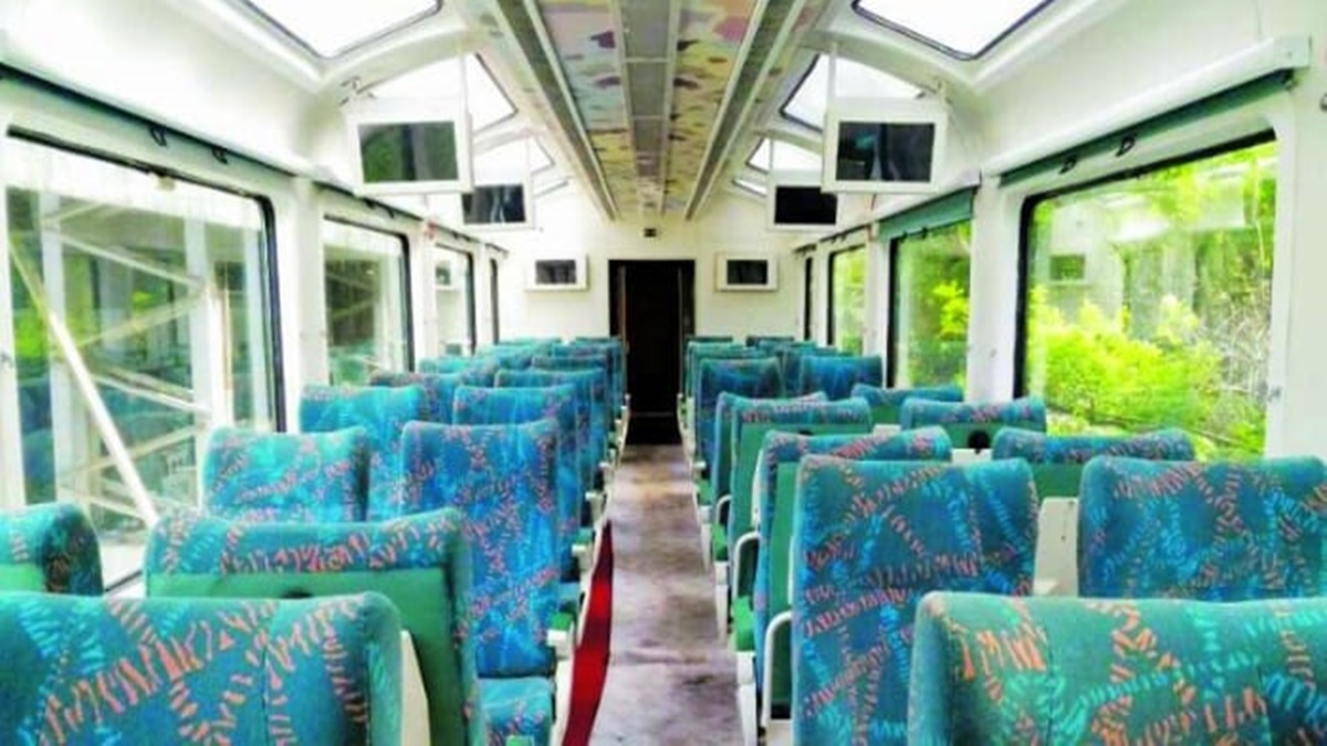 Enjoy the scenic splendor: Indian Railways introduces Vistadome Coach on Jammu and Kashmir's ...