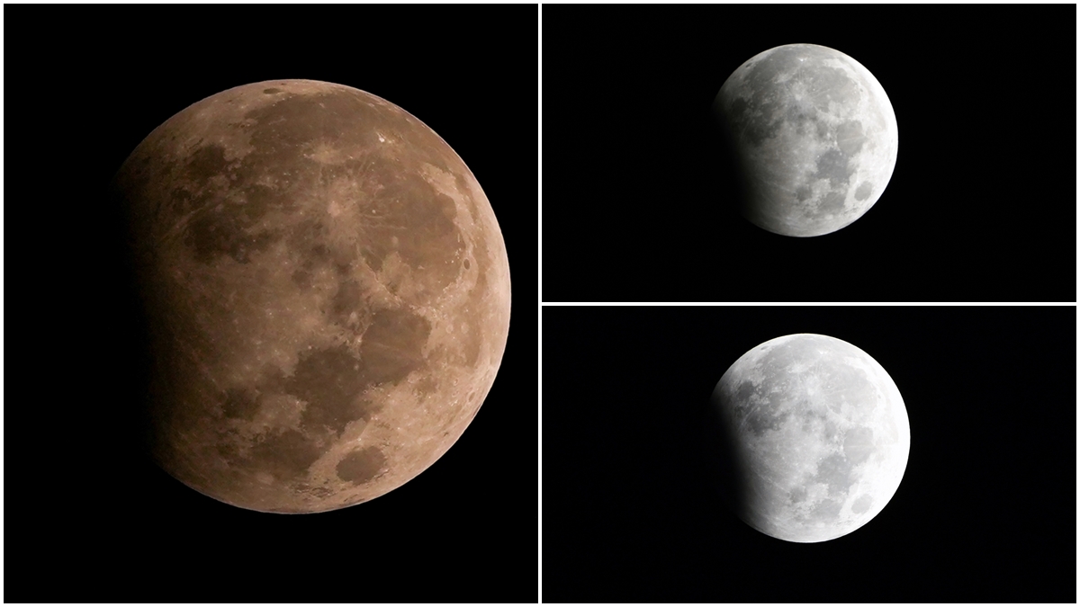 Lunar Eclipse 2023: Cosmic wonder captured! See stunning visuals of ...