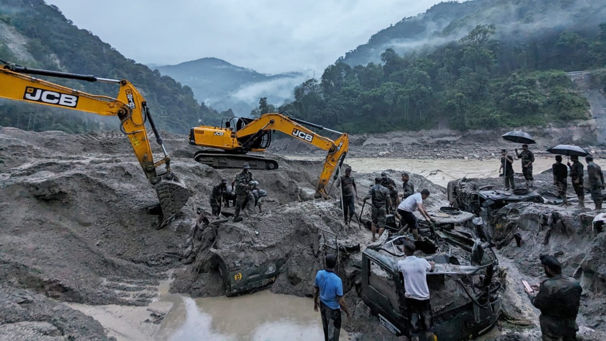 Sikkim Flash Flood Crisis: Ongoing Search and Rescue Operations Amidst ...
