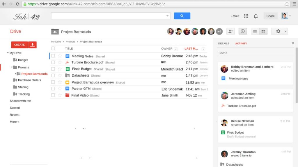 Google Drive introduces Activity Feed to centralise recent actions ...