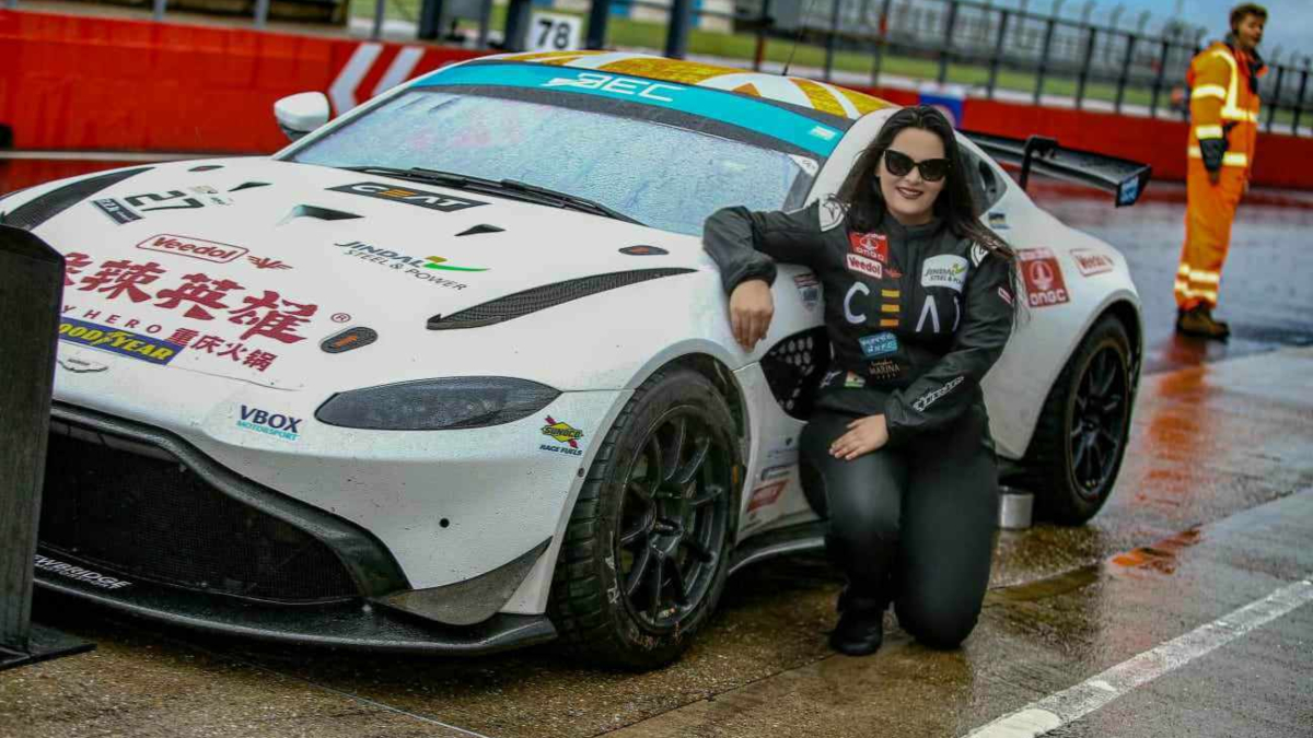 Humaira Mushtaq makes history as first female Indian car racer in ...