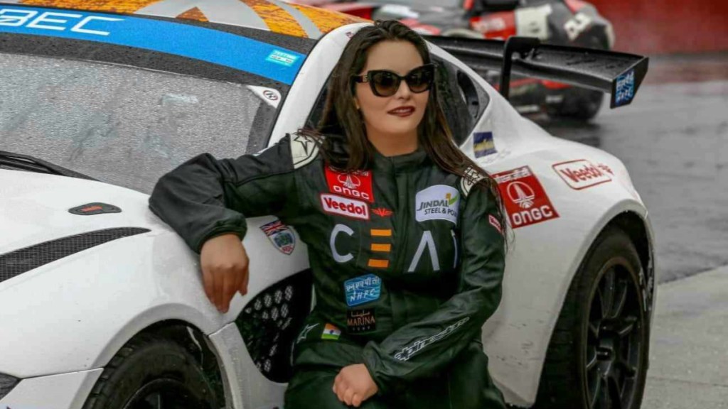 Humaira Mushtaq makes history as first female Indian car racer in ...
