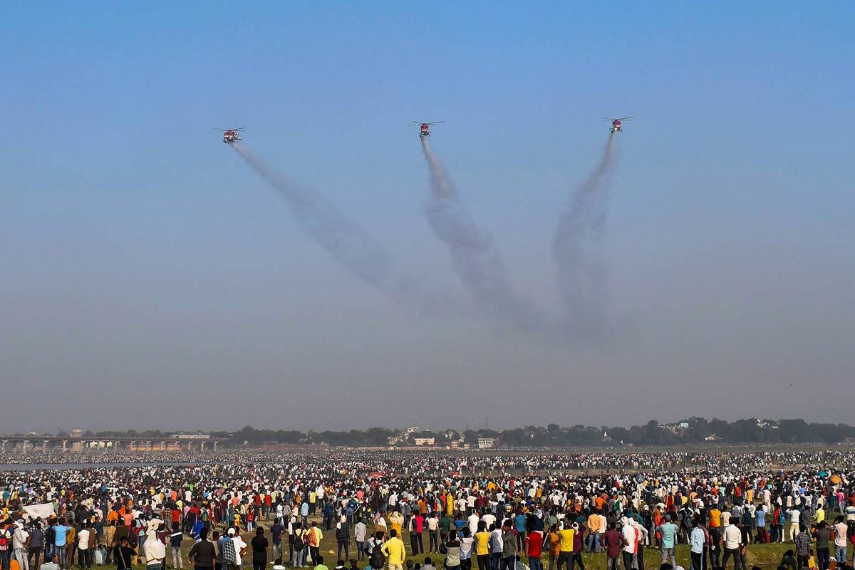 91st anniversary of IAF: Indian Air Force's planes display spectacular ...