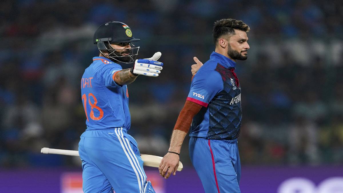 Cricket World 2023: Rohit Sharma’s century helps India beat Afghanistan ...