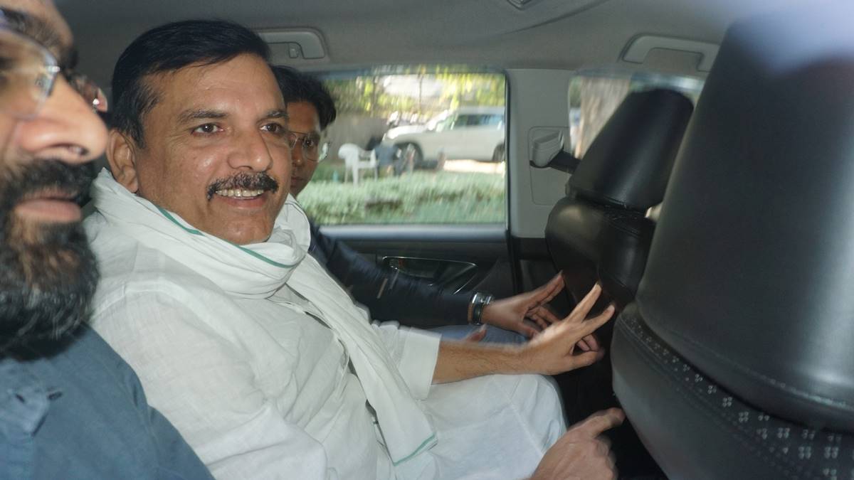 AAP MP Sanjay Singh remanded to ED custody till October 10 in Delhi excise policy case - India ...