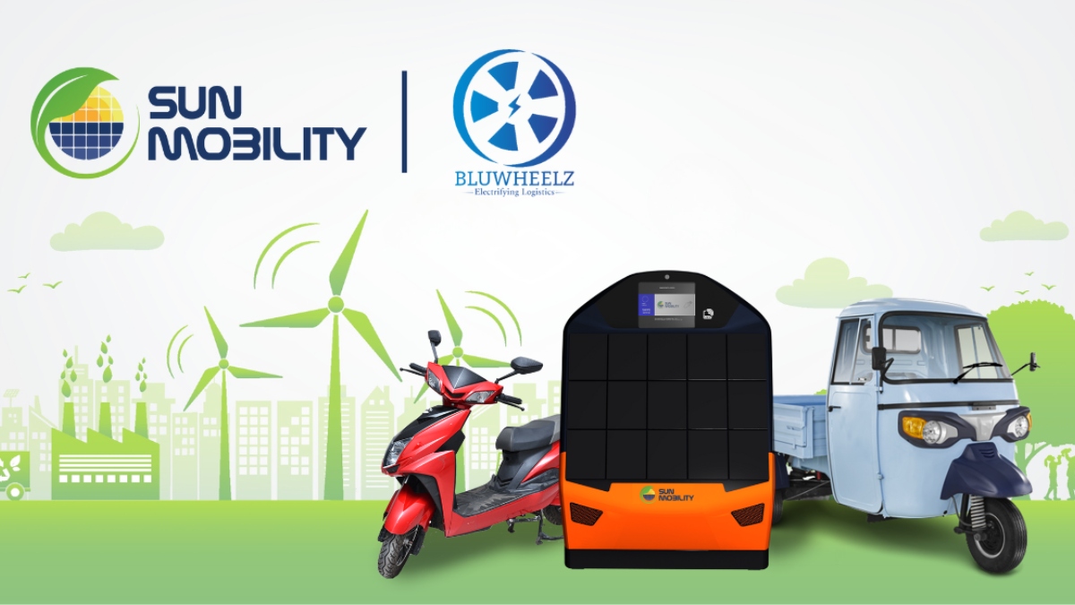 Bluwheelz to deploy over 15,000 electric vehicles with Sun Mobility’s battery swap tech ...