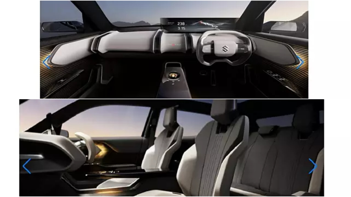 Updated Maruti EVX electric SUV concept interiors revealed - Car News ...