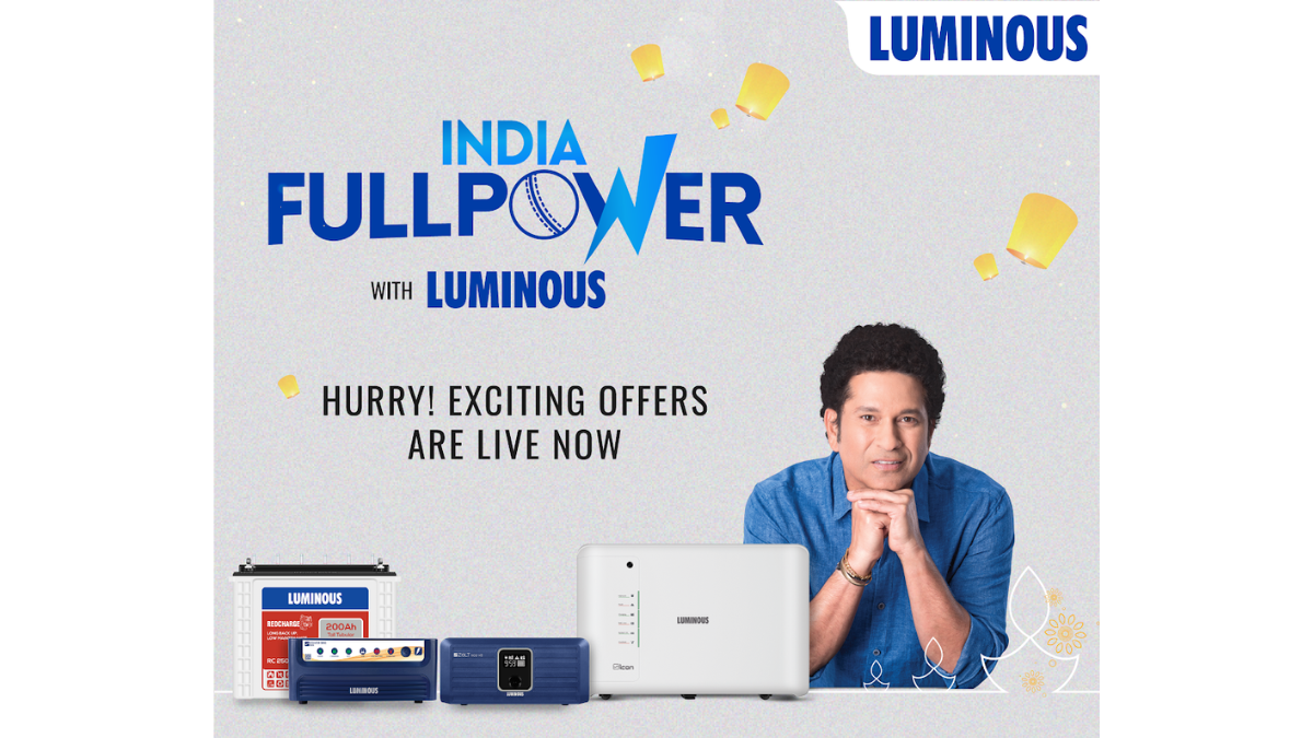 Luminous Power Technologies launches ‘India Full Power’ festive ...