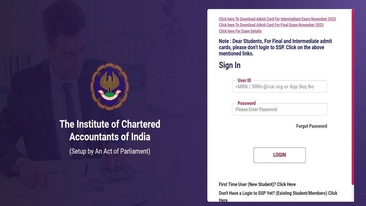 CA Inter Admit Card 2023: Admit cards out! Here’s how you can download ...