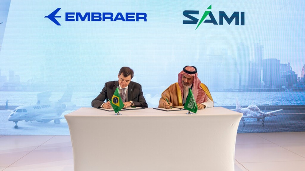 SAMI and Embraer Strengthen Aerospace Collaboration for Defence and ...
