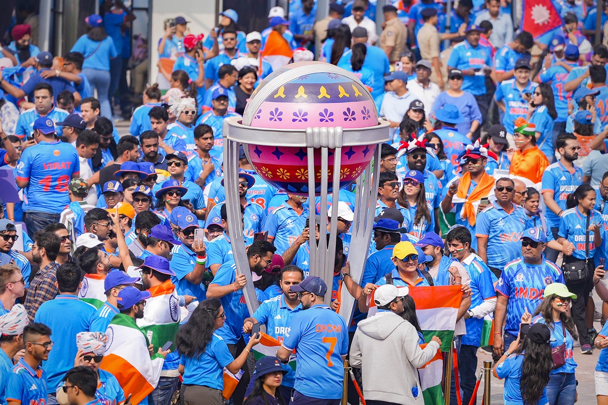 ICC World Cup 2023 Final: Narendra Modi Stadium electrified as India ...