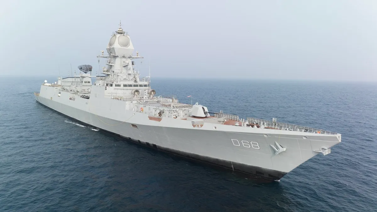 Milestone Unveiling: Imphal, Cutting-Edge Indigenous Destroyer, Set for ...