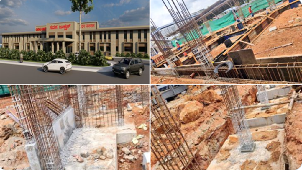Karnataka: Redevelopment work of Gadag Railway Station in full swing ...