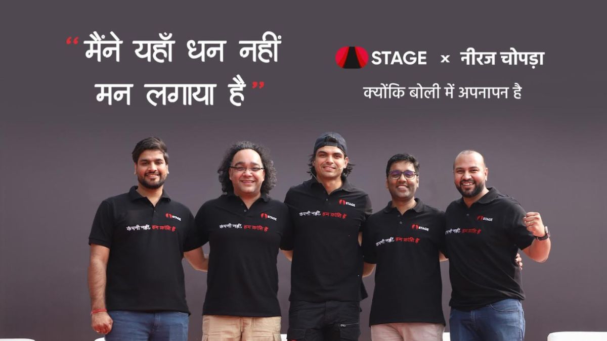 STAGE OTT platform secures investment from Neeraj Chopra - Brand Wagon ...