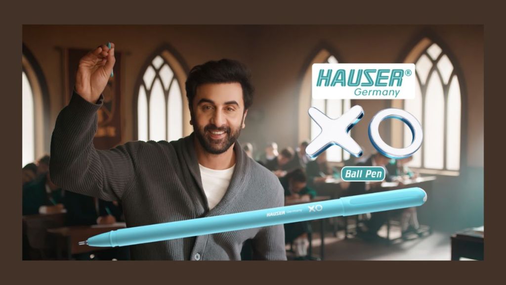 Hauser pens' rolls out campaign with Ranbir Kapoor - Brand Wagon News ...