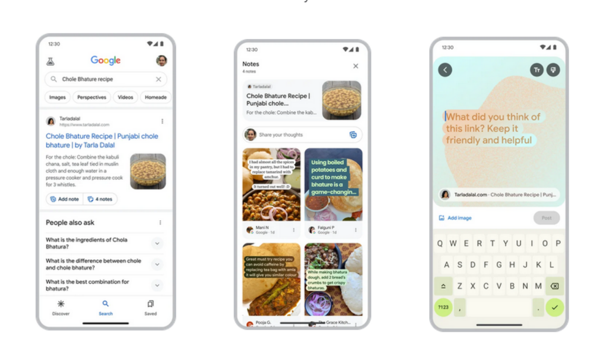Take note, Google now lets you leave comments on search results ...