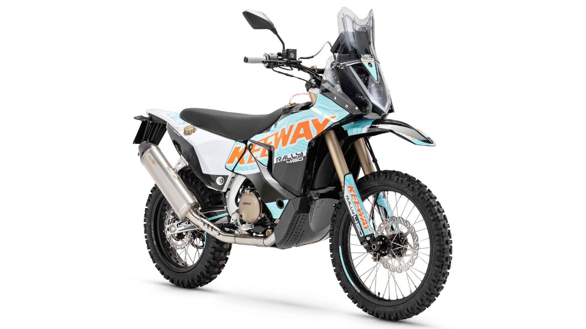 Keeway TX450R adventure rally motorcycle unveiled — Here’s what you ...