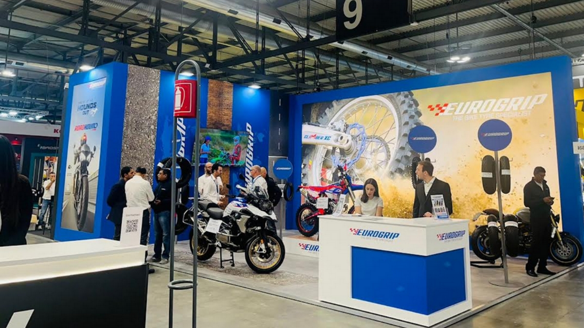 EICMA 2023: TVS Eurogrip unveils adventure tyres - Bike News | The ...