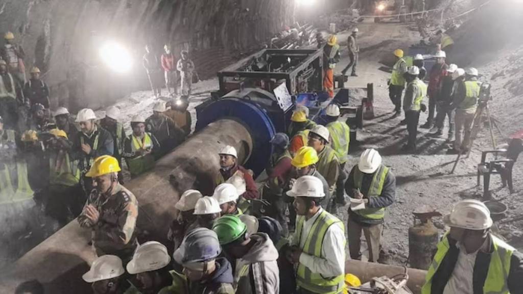 Uttarakhand tunnel collapse: Rescue ops suspended following 'loud-scale cracking sound', another ...